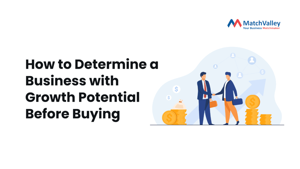 How to Find a Business with Growth Potential Before Buying - Match Valley