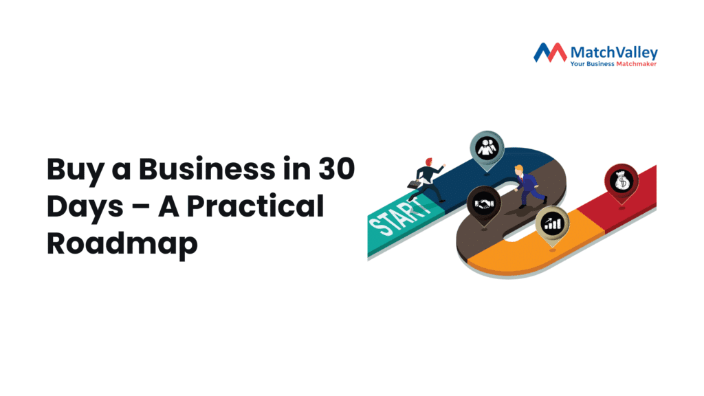 Buy a Business in 30 Days – A Practical Roadmap - Match Valley